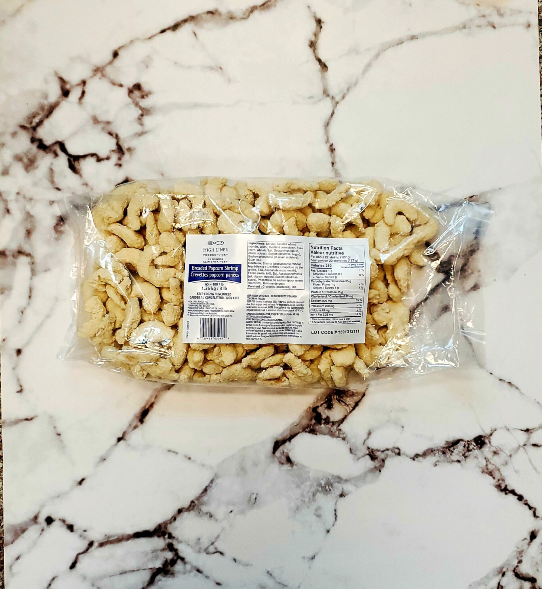 Popcorn Shrimp for Sale - Aliments Amga